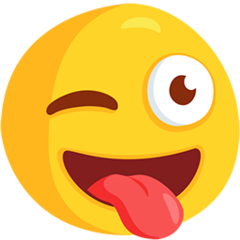 Winking Face with Tongue Emoji | Winking Face with Tongue Meaning