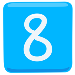 8️⃣ Keycap Digit Eight Emoji