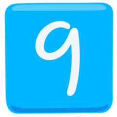 9️⃣ Keycap Digit Nine Emoji