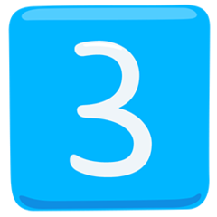 3️⃣ Keycap Digit Three Emoji