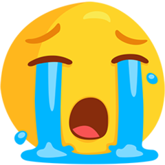 Loudly Crying Face Emoji | Loudly Crying Face Meaning