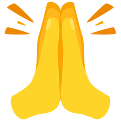 Folded Hands Emoji | Emoji Folded Hands Meaning