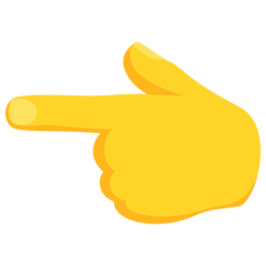 Backhand Index Pointing Left Emoji | Backhand Index Pointing Left Meaning