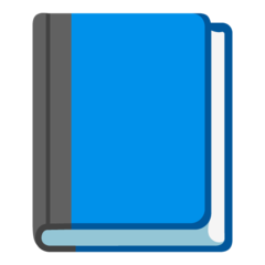 📘 Blue Book Emoji
