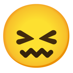 😖 Confounded Face Emoji