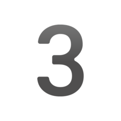 3️ Digit Three Emoji