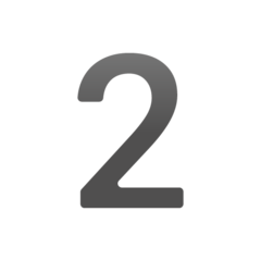 2️ Digit Two Emoji