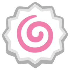 🍥 Fish Cake with Swirl Design Emoji