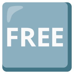 🆓 Squared Free Emoji