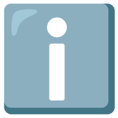 ℹ️ Information Source Emoji