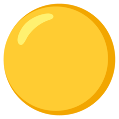 🟡 Large Yellow Circle Emoji