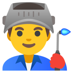 Man Factory Worker Emoji | Emoji Man Factory Worker Meaning