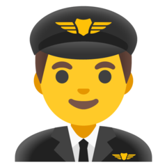 Man Pilot Emoji | Emoji Man Pilot Meaning