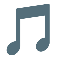 🎵 Musical Note Emoji