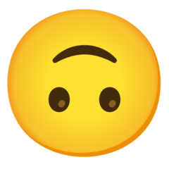 Upside-Down Face Emoji | Upside-Down Face Meaning