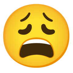 Weary Face Emoji | Emoji Weary Face Meaning