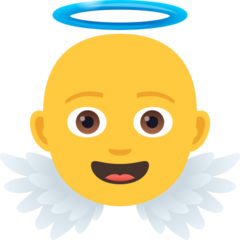 Baby Angel Emoji | Emoji Baby Angel Meaning