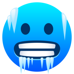 Cold Face Emoji | Emoji Cold Face Meaning