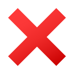 Cross Mark Emoji