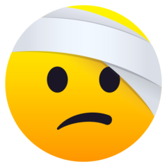 🤕 Face with Head-Bandage Emoji