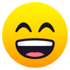 Grinning Face with Smiling Eyes Emoji | Grinning Face Smiling Eyes