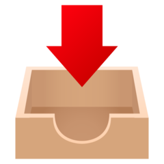 📥 Inbox Tray Emoji
