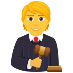 Judge Emoji | Emoji Judge Meaning