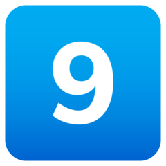 9️⃣ Keycap Digit Nine Emoji