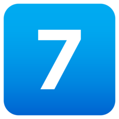 7️⃣ Keycap Digit Seven Emoji