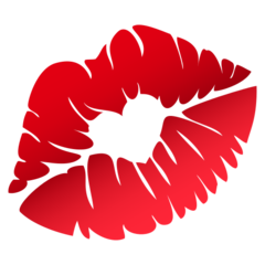 Kiss Mark Emoji | Kiss Mark / Lips Emoji Meaning
