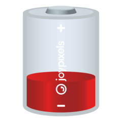 🪫 Low Battery Emoji