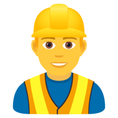Man Construction Worker Emoji | Emoji Man Construction Worker Meaning