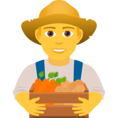 👨‍🌾 Man Farmer Emoji