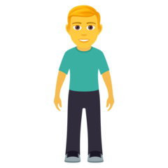 Man Standing Emoji | Emoji Man Standing Meaning