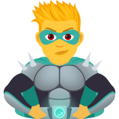 Man Supervillain Emoji | Emoji Man Supervillain Meaning