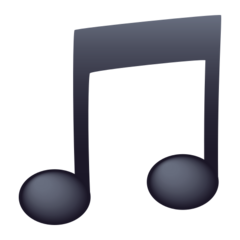 🎵 Musical Note Emoji