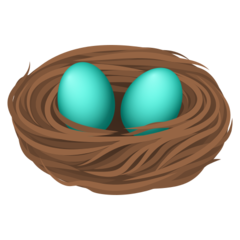 🪺 Nest with Eggs Emoji