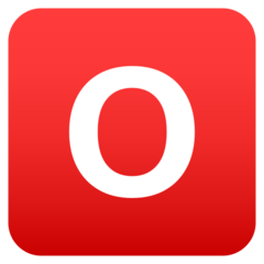 🅾️ Negative Squared Latin Capital Letter O Emoji