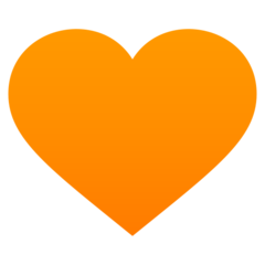 🧡 Orange Heart Emoji