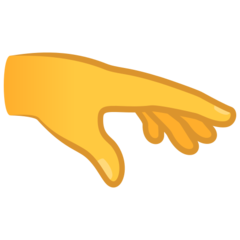 Palm Down Hand Emoji | Emoji Palm Down Hand Meaning