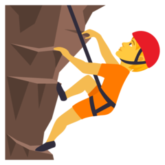 🧗 Person Climbing Emoji