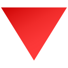 🔻 Down-Pointing Red Triangle Emoji