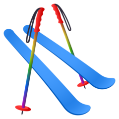 🎿 Ski and Ski Boot Emoji