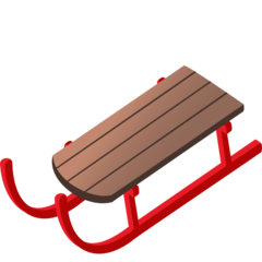 🛷 Sled Emoji