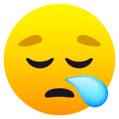 Sleepy Face Emoji | Emoji Sleepy Face Meaning