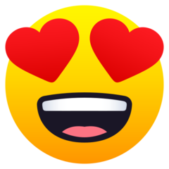 Smiling Face with Heart-Eyes Emoji | Smiling Face Heart-Eyes Meaning