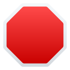🛑 Stop Sign Emoji