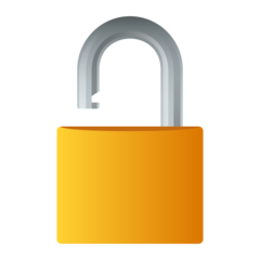 🔓 Open Lock Emoji