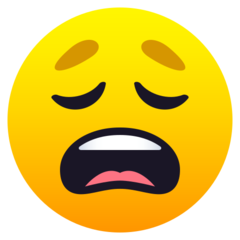 Weary Face Emoji | Emoji Weary Face Meaning