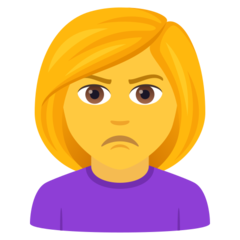 🙎‍♀️ Woman Pouting Emoji